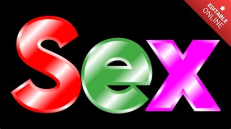 Sex Text Effect Generator