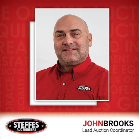 Steffes Group Inc On Linkedin Employee Spotlight Meet John Brooks One Of Our Lead Auction