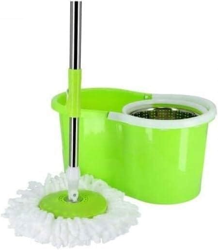 Набор швабры 360 Spin Steel Bowl Bucket, чистящая швабра и набор ведер ...