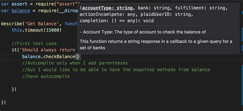 Javascript Nodejs Module Functions Jsdoc Not Recognized By Vs Code