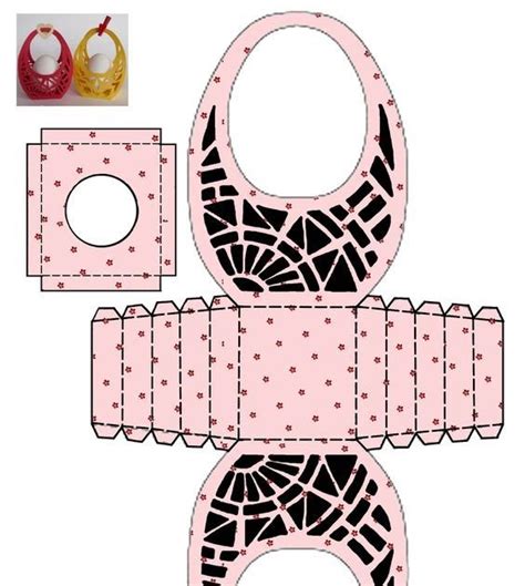 Училищно звънче Великден шаблони на кошнички