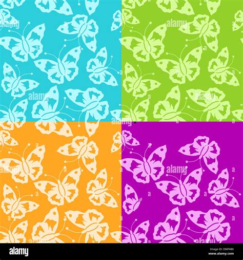 Abstract Batterfly Pattern Seamless Stock Vector Image And Art Alamy