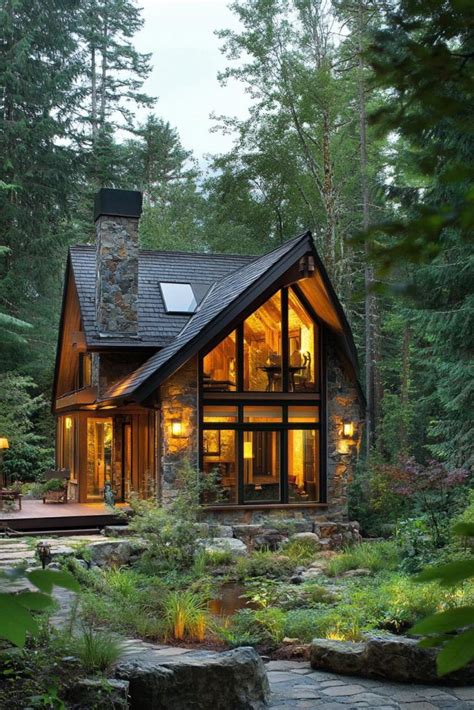 60 Stunning Forest Cottages For A Cozy Escape