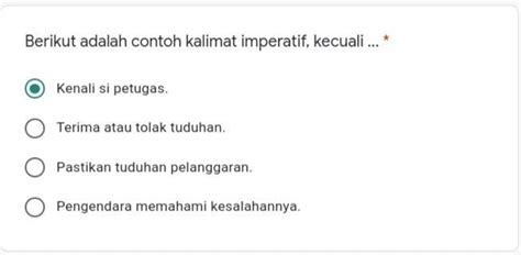 Detail Contoh Contoh Kalimat Imperatif Koleksi Nomer 18