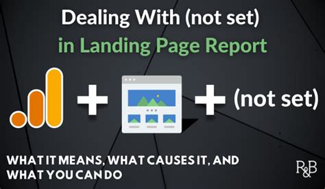 What To Do When Landing Page Is Not Set In Ga4