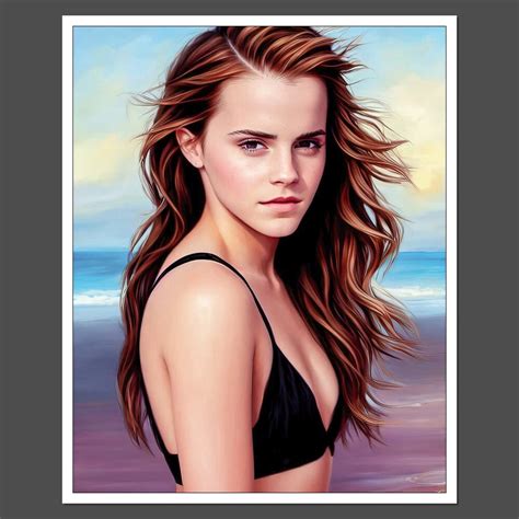 Emma Watson Painting