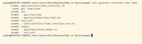 How To Create Model In Ruby On Rails Geeksforgeeks