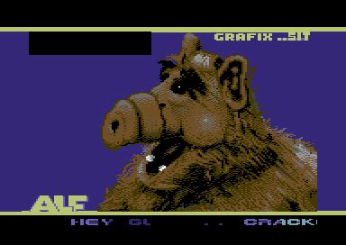 CSDb Alf Intro By Alf Crackers