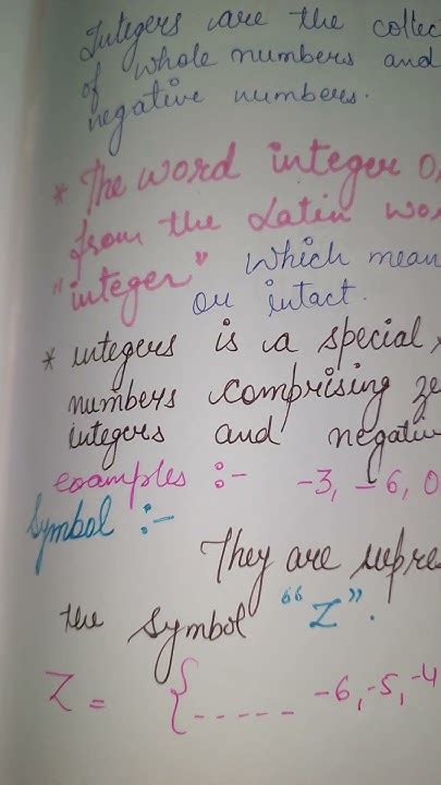 Integers What Are Integers Number System Integers Explained In