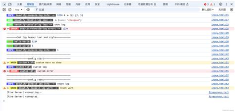 控制台日志打印console的封装，加入美化、行显示与打印开关，支持node js环境 js 封装console log csdn博客