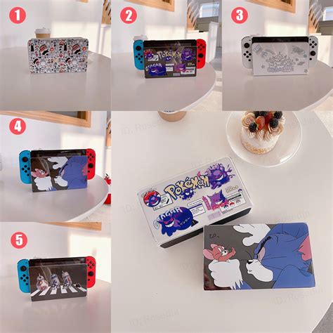New Case For Nintendo Switch Oled Charging Dock Fashion Cartoon Style
