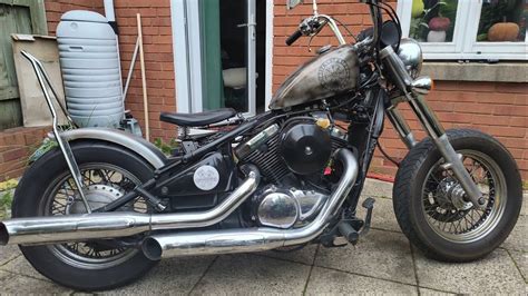 Kawasaki VN800 Chopper / Bobber Build - YouTube