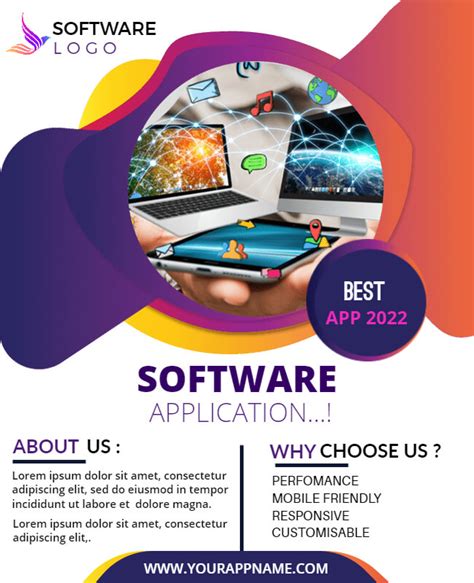 30 Software Flyer Templates Unleash Your Products Potential