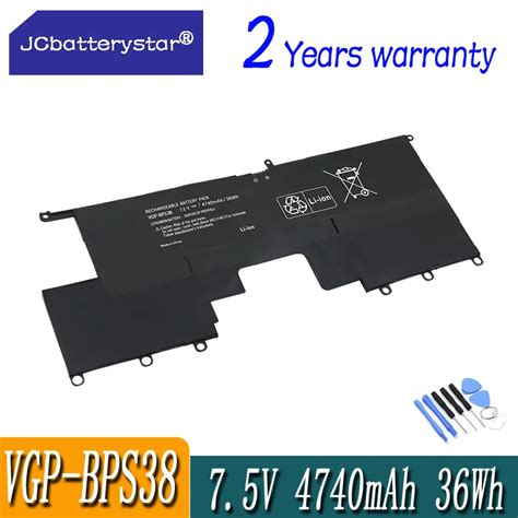 JCLJF-VGP-BPS38-Laptop-Battery-For-SONY-VAIO-PRO11-PRO13-SVP1321BPXB ...