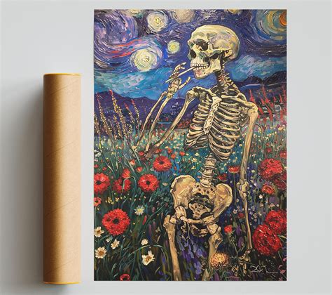 Blue Bones In Bloom Wallart Direct