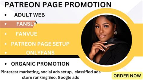 Adult web, onlyfans and fanvue, fansly, patreon page promotion to get ...
