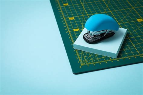 Premium Photo Concept Of Accessories For Patchwork Cutting Mat Space