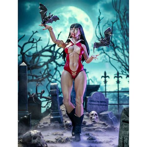 Vampirella 1 12 Scale Action Figure Entertainment Earth