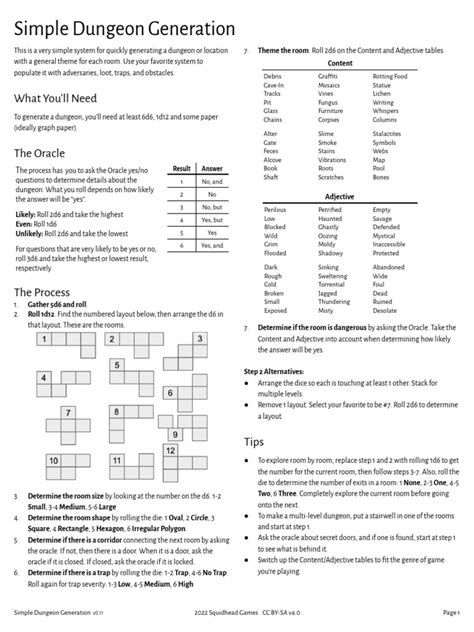 Simple Dungeon Generation Pdf