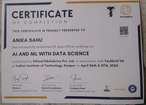 Datascience Continuouslearning Anika Sahu