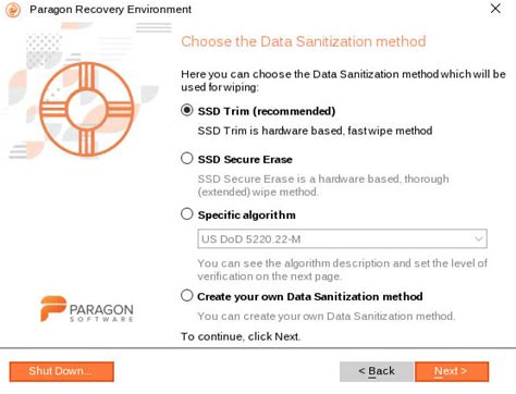 Disk Wiper Business Paragon Software Group