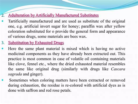 Adulteration Of Herbal Drugs Pptx