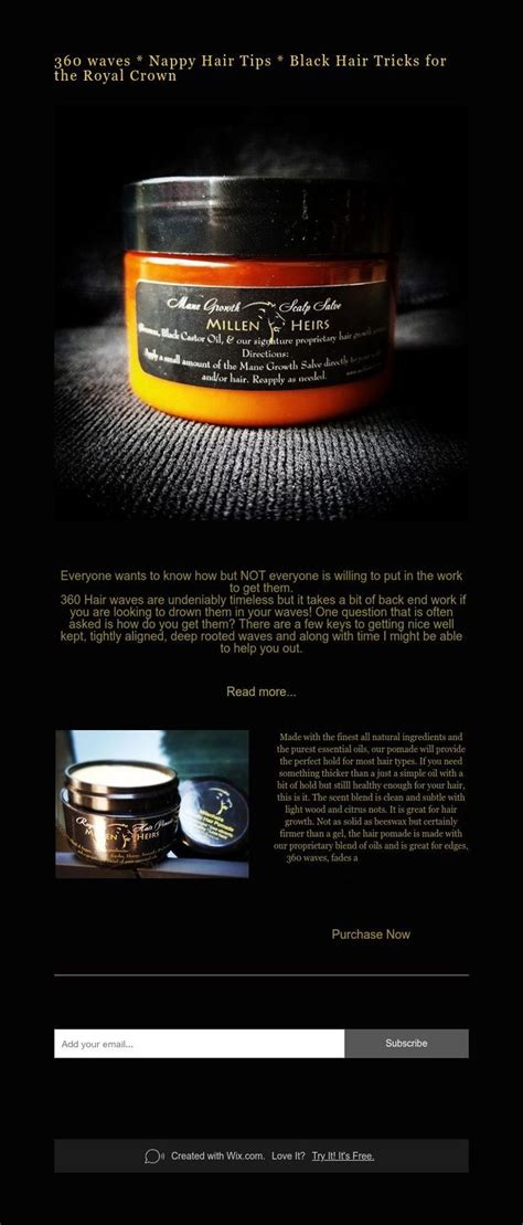 360 Waves Nappy Hair Tips Black Hair Tricks For The Royal Crown Nappy Hair Hair Hacks