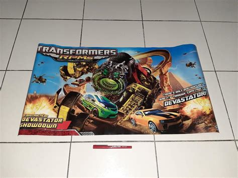 Transformers Rpms Poster Hobbies And Toys Collectibles And Memorabilia