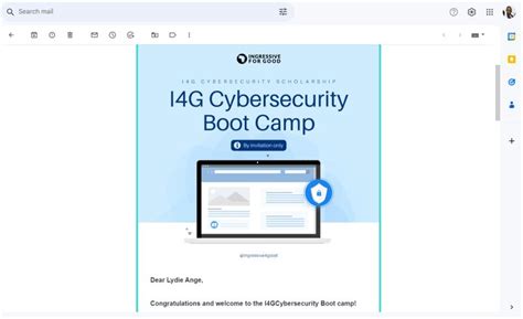 Lydie Tsoupou On Linkedin I4gcybersecurity I4gcybertalent I4gcybertalent Ingressive4good