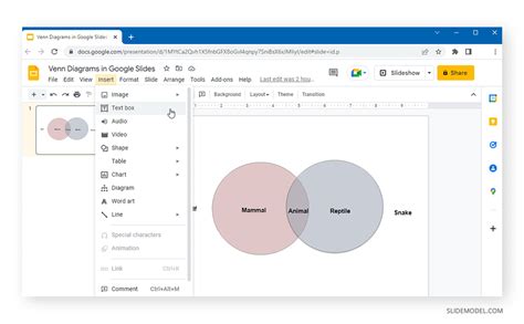 Insert Venn Diagram In Google Slides