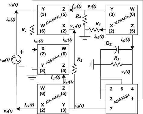 Schematic Diagram Of The Floating Emulator Circuit Download Scientific Diagram