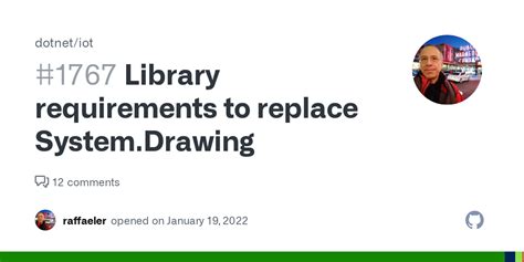 Library Requirements To Replace System Drawing Issue Dotnet Iot GitHub