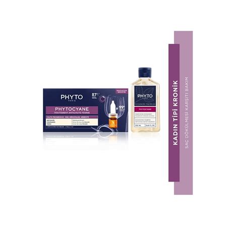 Phytocyane Women Progressive Hair Loss Phtocyane Shampoo İkili Özel