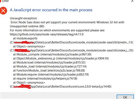 Bd Crashing After Update · Issue 17 · Betterdiscordinstaller · Github