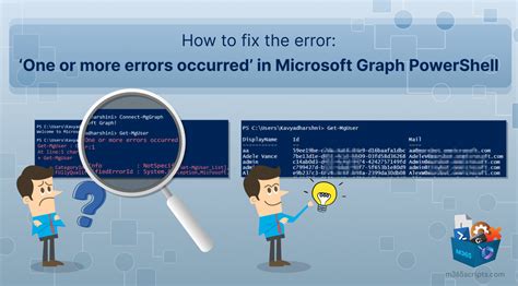 Solved Microsoft Graph One Or More Errors Occurred