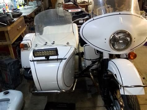 Купить б у Урал M 67 карбюратор 4 передачи в Нижнекамске белый туризм 1991 года по цене 200 000