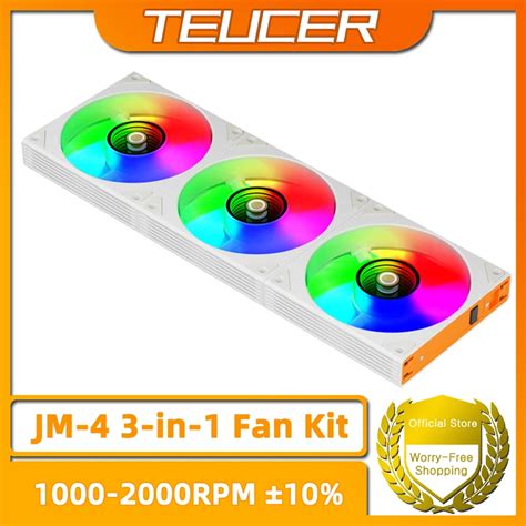 Teucer Jm 4 Pc Argb 1000 2000rpm