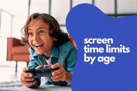 Screen Time Limits By Age A Comprehensive Guide