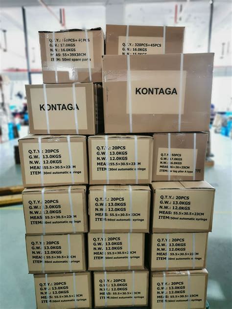 Packaging And Logistics Shaoxing Kontaga Importandexport Co Ltd