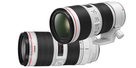 Runderneuert: Canon EF 70-200mm f/4L IS II USM und EF 70-200mm f/2.8L ...