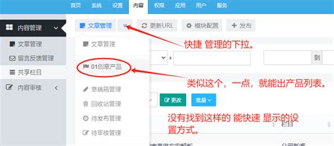后台，内容管理 怎么快速查看某一个分类下的所有文章 迅睿cms codeigniter laravel thinkphp技术文档 php开发