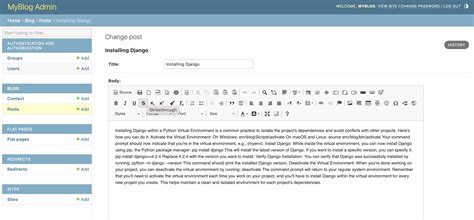 Integrating Ckeditor In Django
