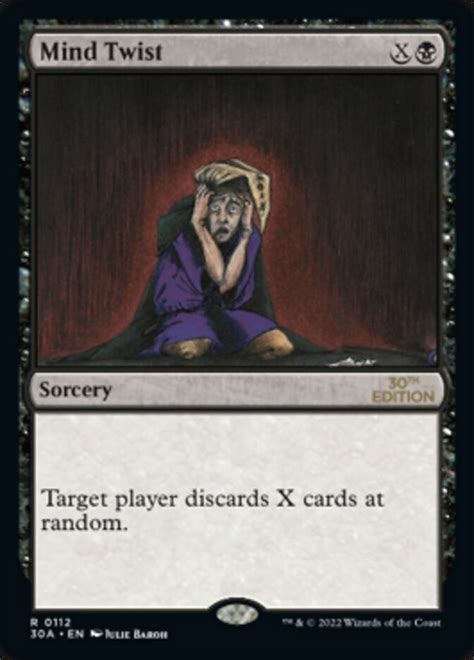 Mind Twist · 30th Anniversary Edition 30a 112 · Scryfall Magic The