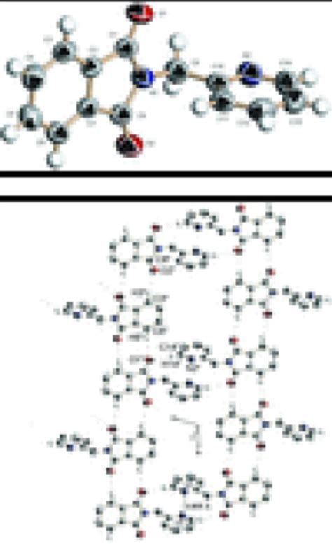The Molecular Structure Of I Showing The Atom Labelling Scheme