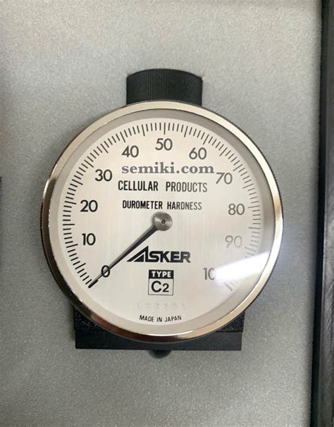 Asker Type C2 Two Pointer Type Soft Rubber Sponge Hardness Tester