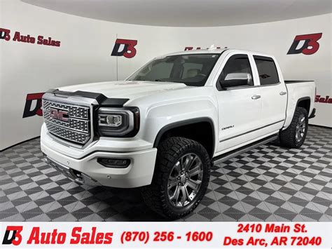 Used 2018 Gmc Sierra 1500 Denali For Sale In Des Arc Ar At D3 Auto