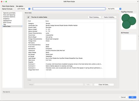 Plant Catalog Imports Field Values As Records Troubleshooting Vectorworks Community Board