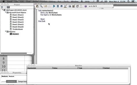 Excel Vba Macro How To Name Worksheets Youtube