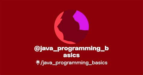 Javaprogrammingbasics Instagram Linktree