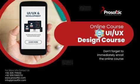 UI UX Design Course ProSoftic